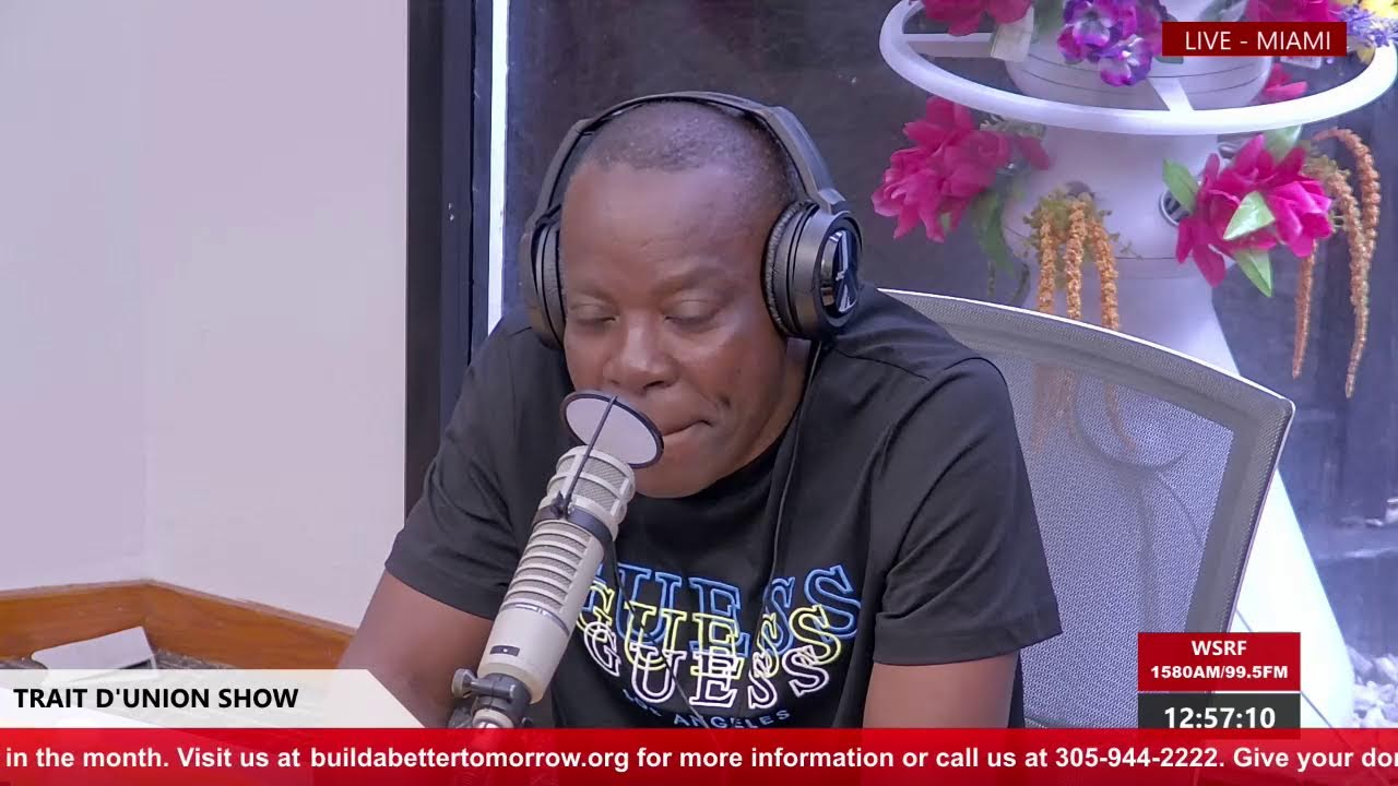 TRAIT D'UNION SHOW 12-26-24 / \nINVITE : ANDRE FOUAD. - YouTube