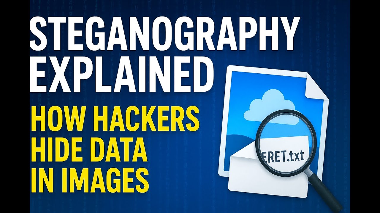 How Hackers Hide Data in Images (Full Tutorial) - YouTube