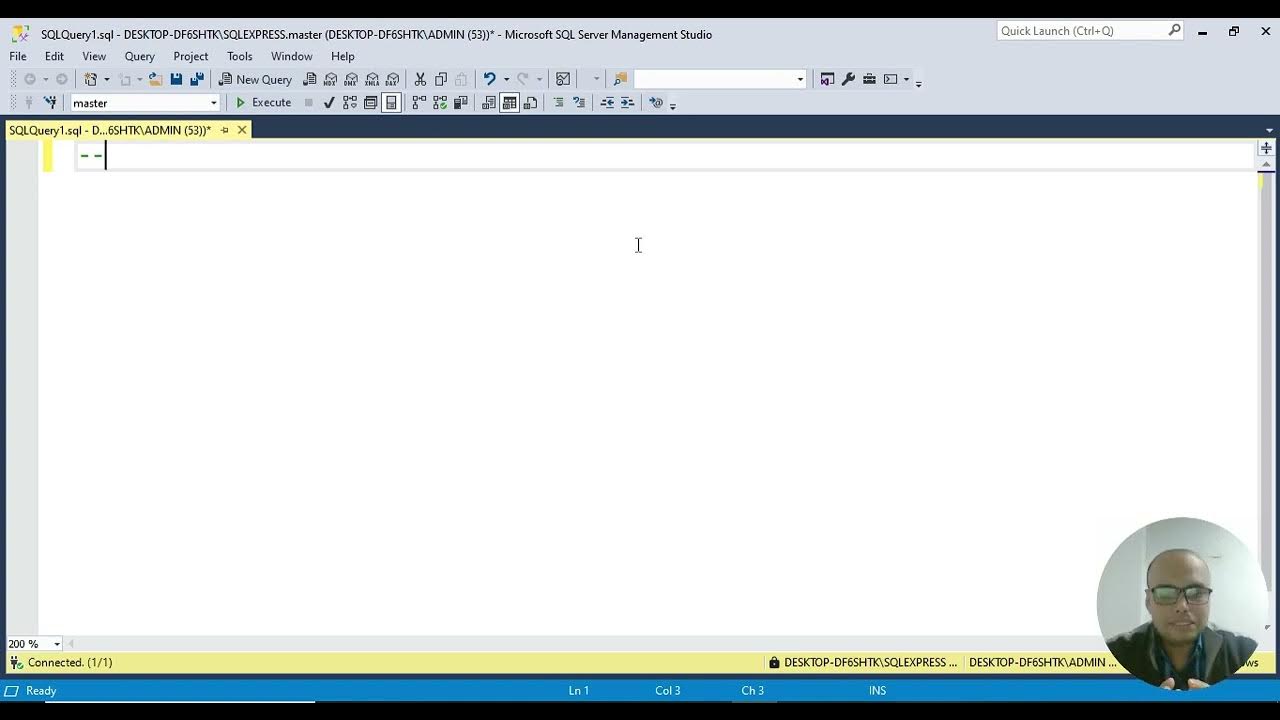 Create database & Table in SQL Session-2 @divakarkushwaha9918 - YouTube