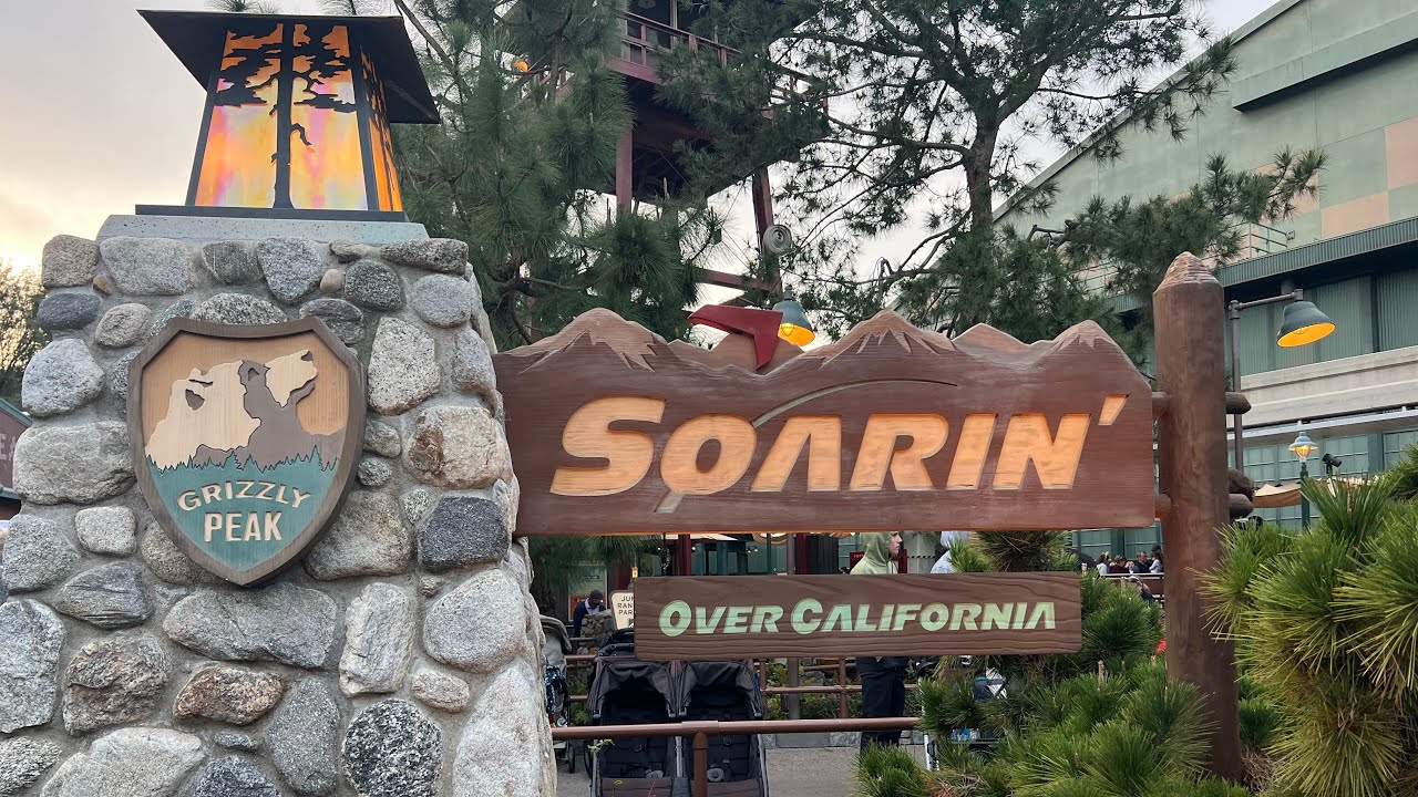 Full Ride POV | Soarin’ Over California Edition | Disney California ...