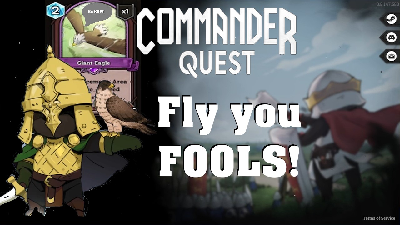 TAKING OVER WITH BIRDS!! Commander Quest Demo - YouTube