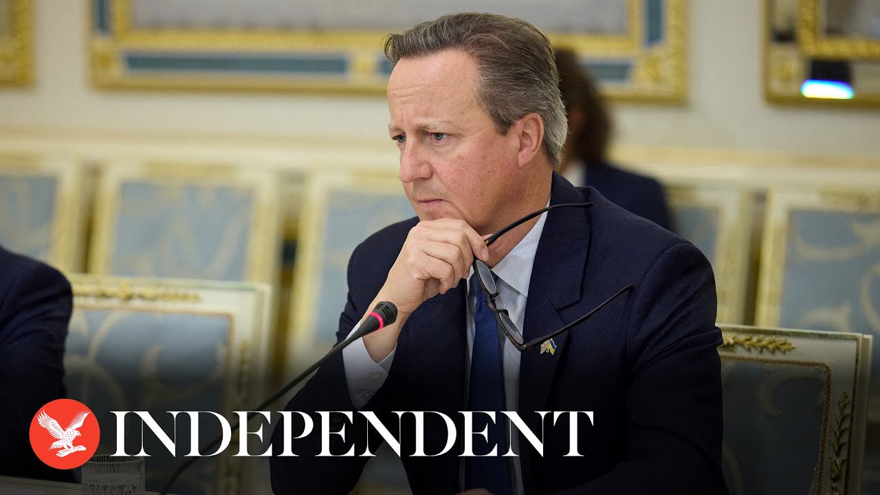 Watch again: David Cameron closes food security summit after becoming ...