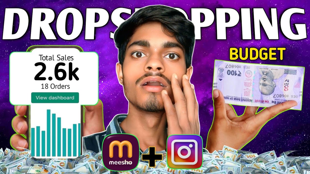 ₹100 Meesho Dropshipping challenge |⏰24 Hours challenge Dropsshopping ...