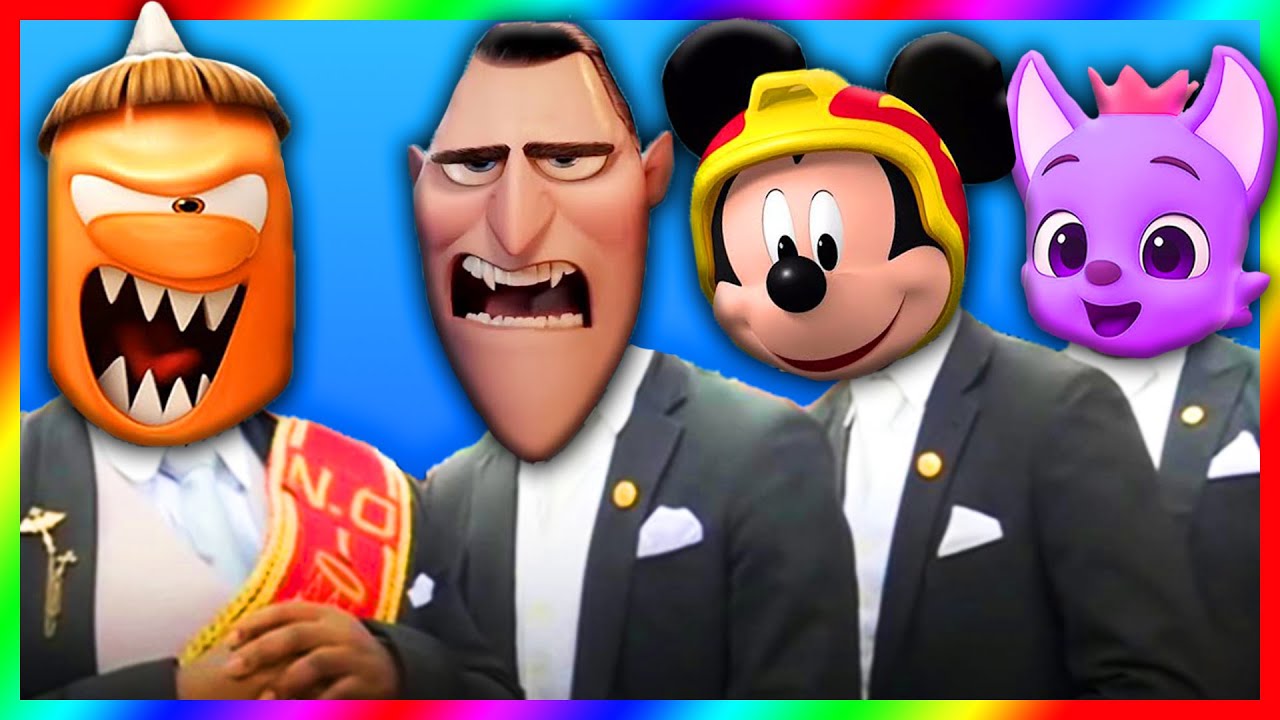 Mickey Mouse & Pinkfong & Spookiz & Hotel Transylvania - Coffin Dance ...
