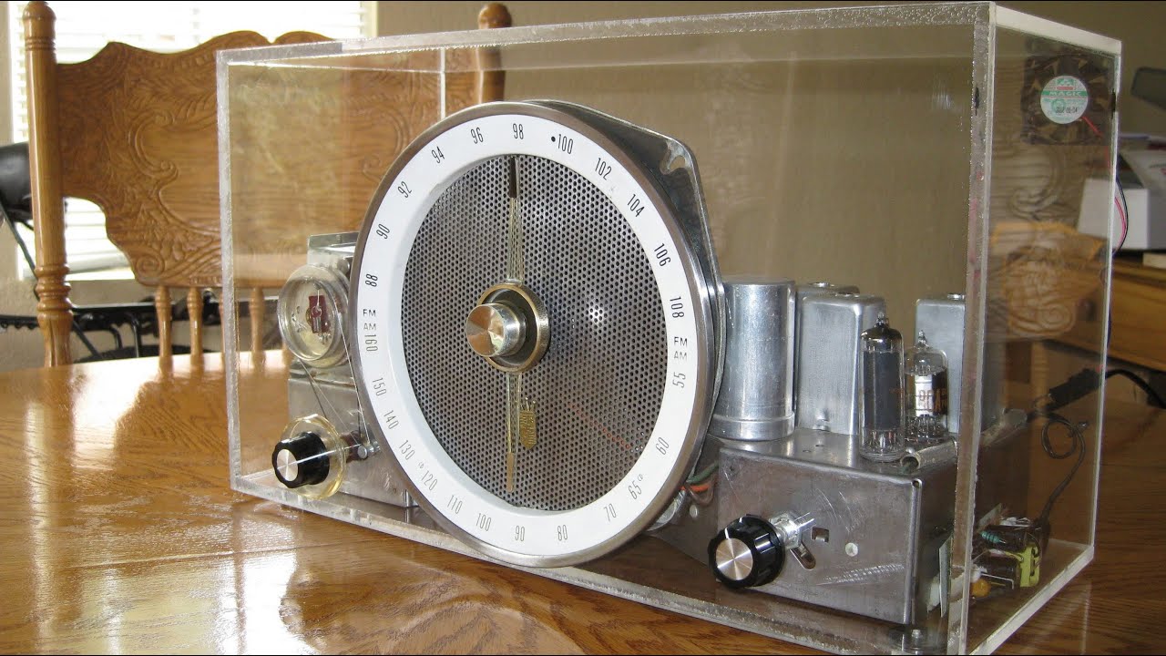 Custom Acrylic Tube Radio - YouTube