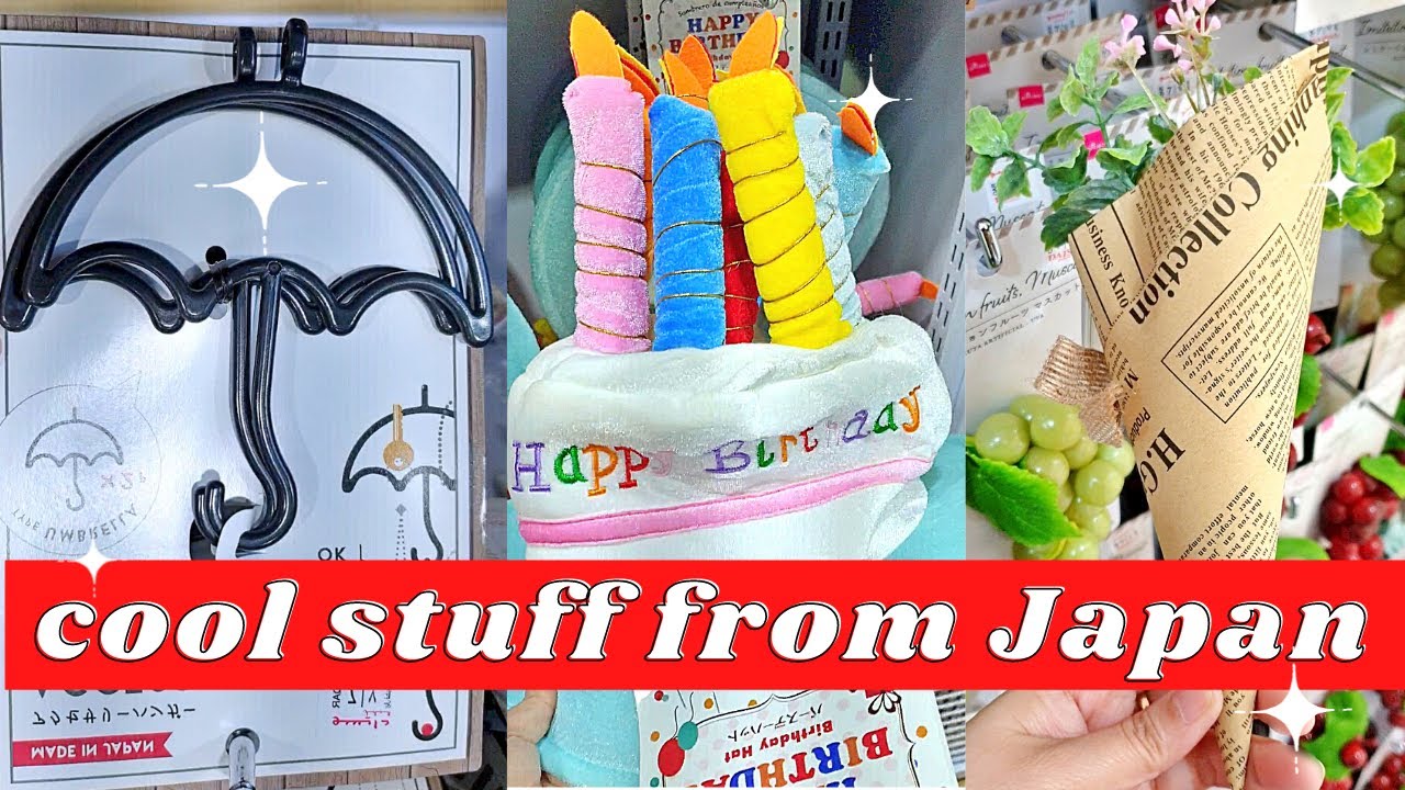 35 cool unique Japanese products * DAISO JAPAN Shopping Finds - YouTube