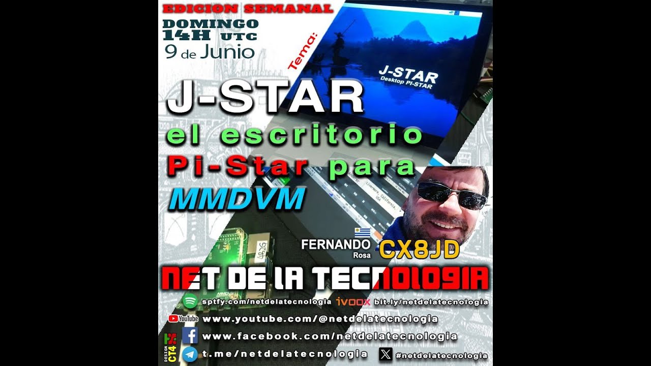 #454 Jstar el escritorio mmdvm por CX8JD Fernando - YouTube