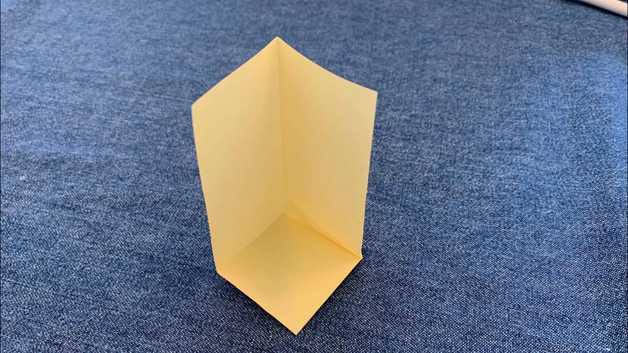 Origami Magic Rectangular Prism v2 - YouTube