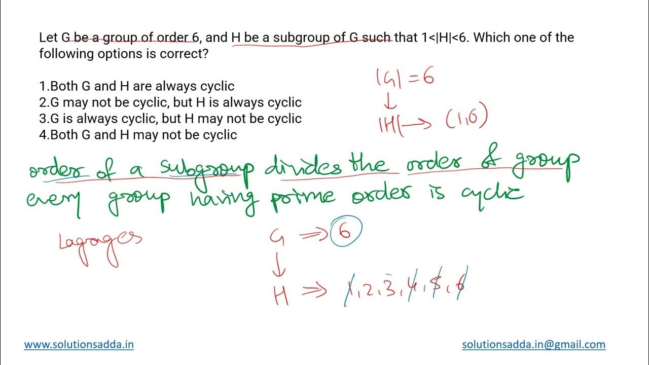Gate 2021 Set 1 Em Group Theory Graphs Gate Test Series Solutions Adda Explained By