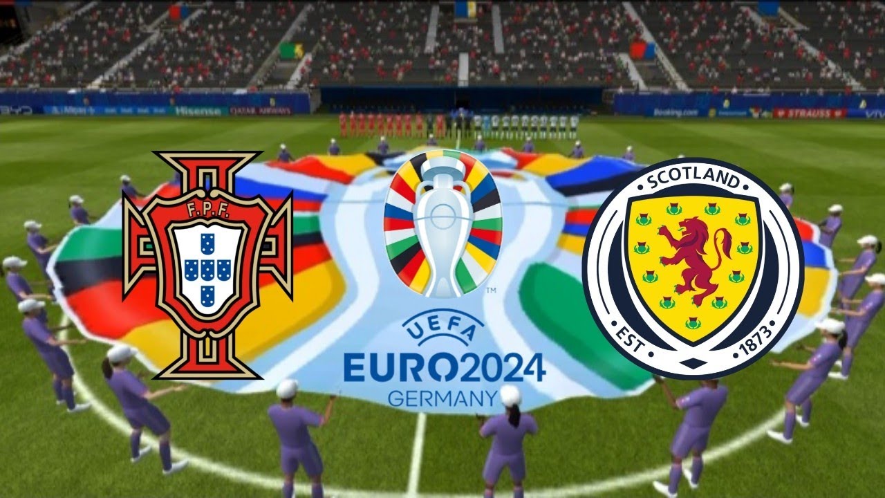 Portugal Vs Scotland | R016 | Highlights | Euros 2024 | EAFC Mobile ...