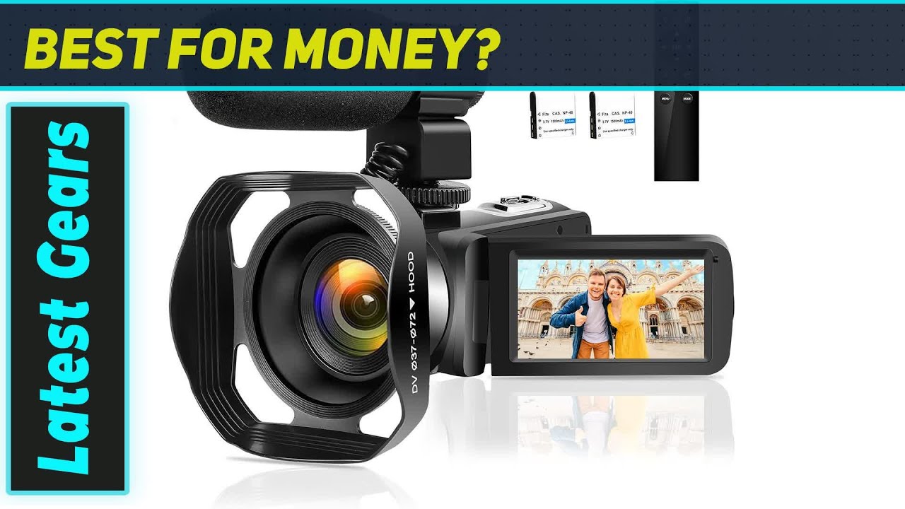 ReviewYisence 4K Camcorder: Best Budget Vlogging Camera? - YouTube