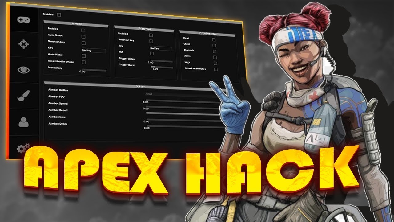 APEX AIMBOT WALLHACK MENU EXCLUSIVE FEATURES! - YouTube