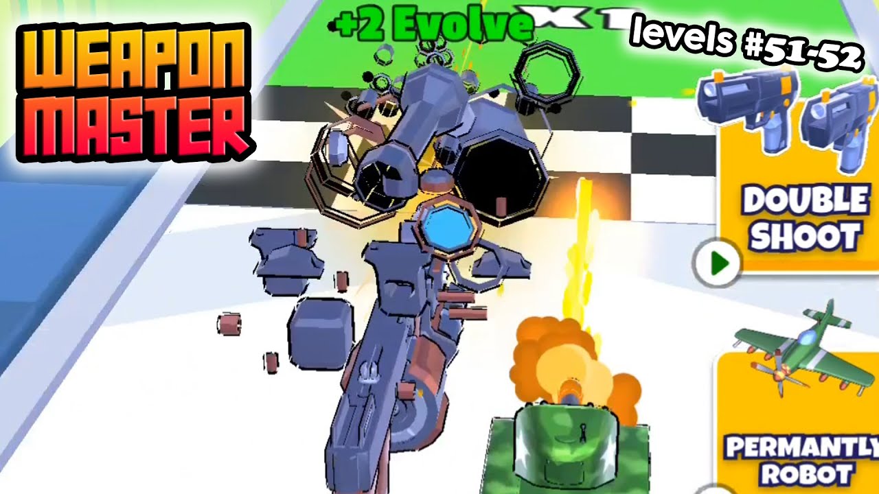 Weapon Master: Gun Shooter Run levels 51-52 | GamePlay Mobile Games ...