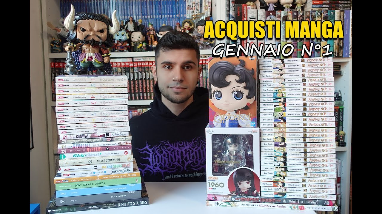 ACQUISTI MANGA GENNAIO 2024 N°1 - YouTube