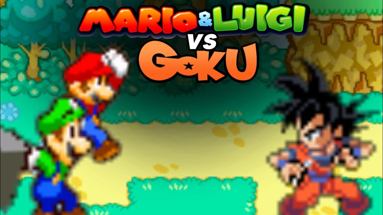 Mario & Luigi VS Gokú - YouTube