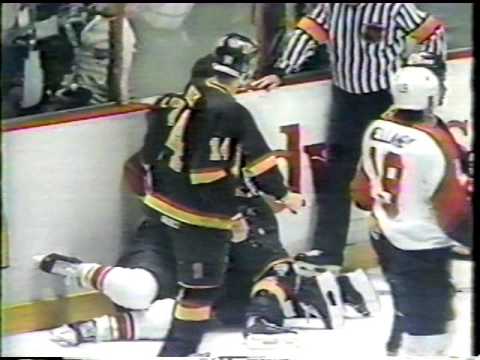 Keith Acton vs Cliff Ronning & Mike Ricci vs Doug Lidster - YouTube