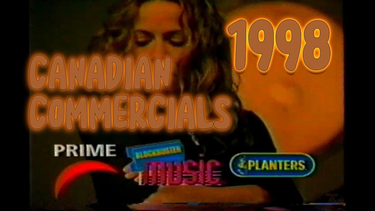 Canadian Commercial Compilation 1998 (Global/CBC/Prime) - YouTube