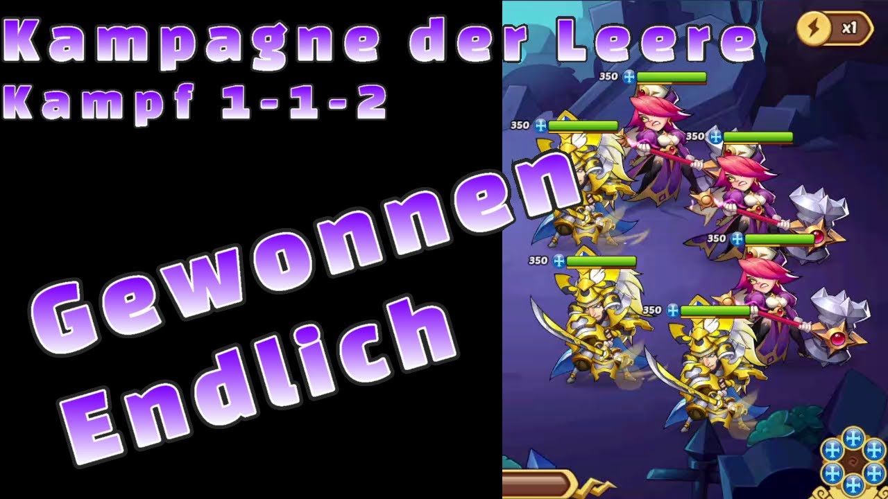Idle Heroes - Kampagne der Leere / Void Campaign // Kampf 1-1-2 - YouTube