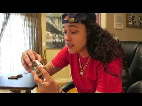 HOW TO ROLL A BACKWOOD / FRONTO LEAF with KNOXXY - YouTube