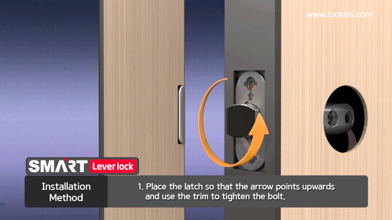 Smart Lever Lock-Installation: PKB WORLD (contact@pkbworld.com) - YouTube