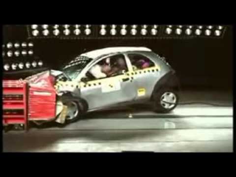 Crash test Ford Ka 2000 - YouTube