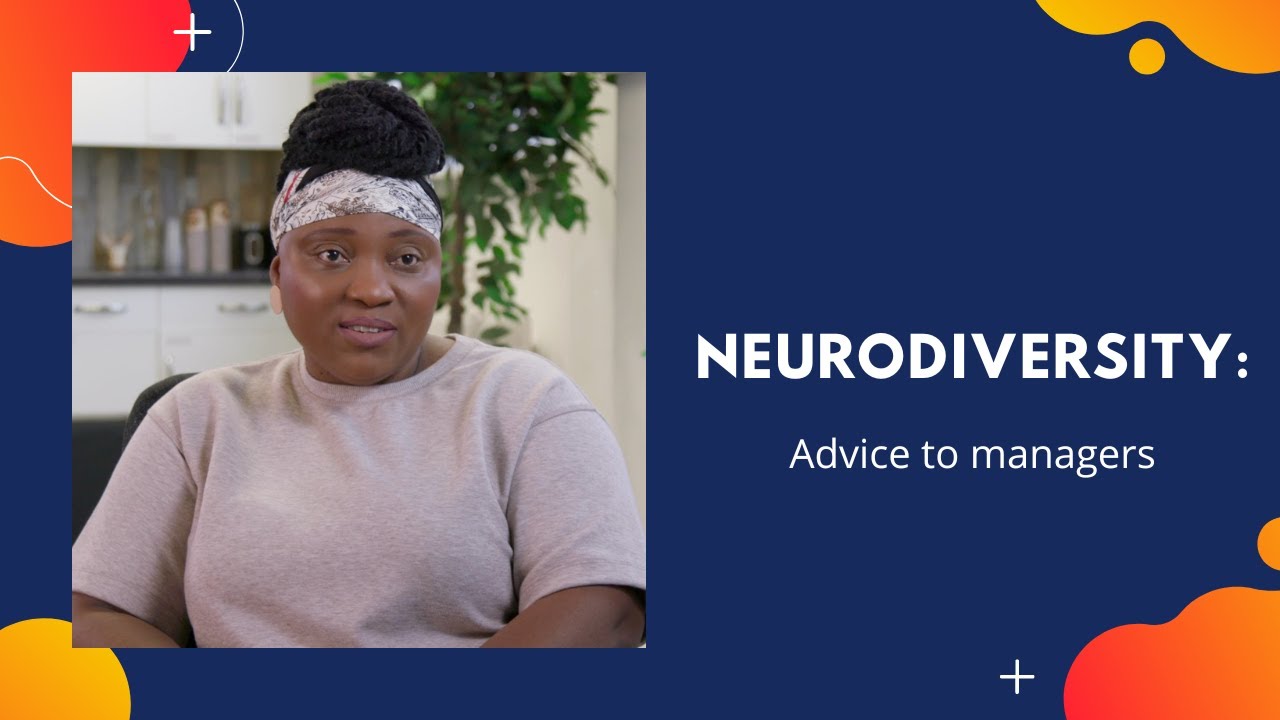 Advice to managers of neurodivergent team members - YouTube
