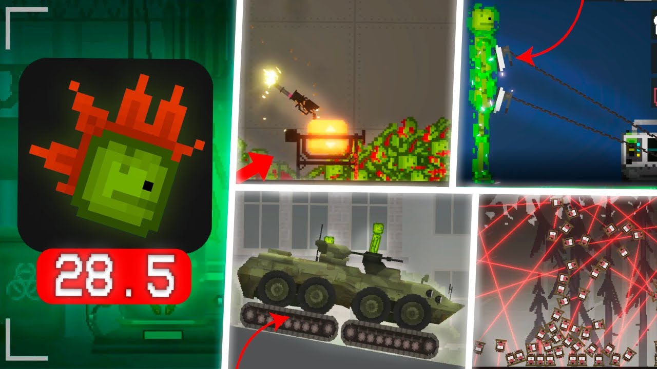 ALL SECRET FACTS OF UPDATE 28.5 IN MELON PLAYGROUND \ Secrets in Melon ...