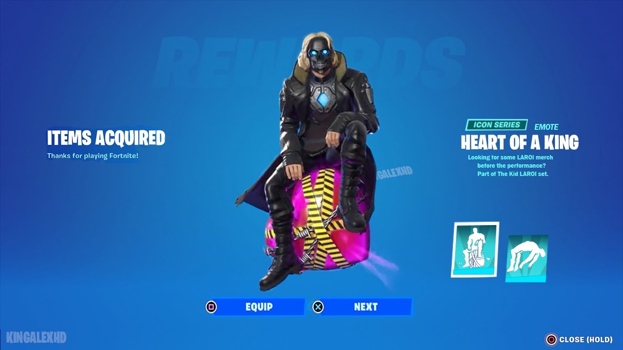 How To Get Heart of a King Emote & Stay Afloat Emote NOW FREE in ...