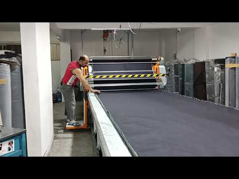 full kot pastal serme kapaklı pastal serim zikzak pastal serme serim makina