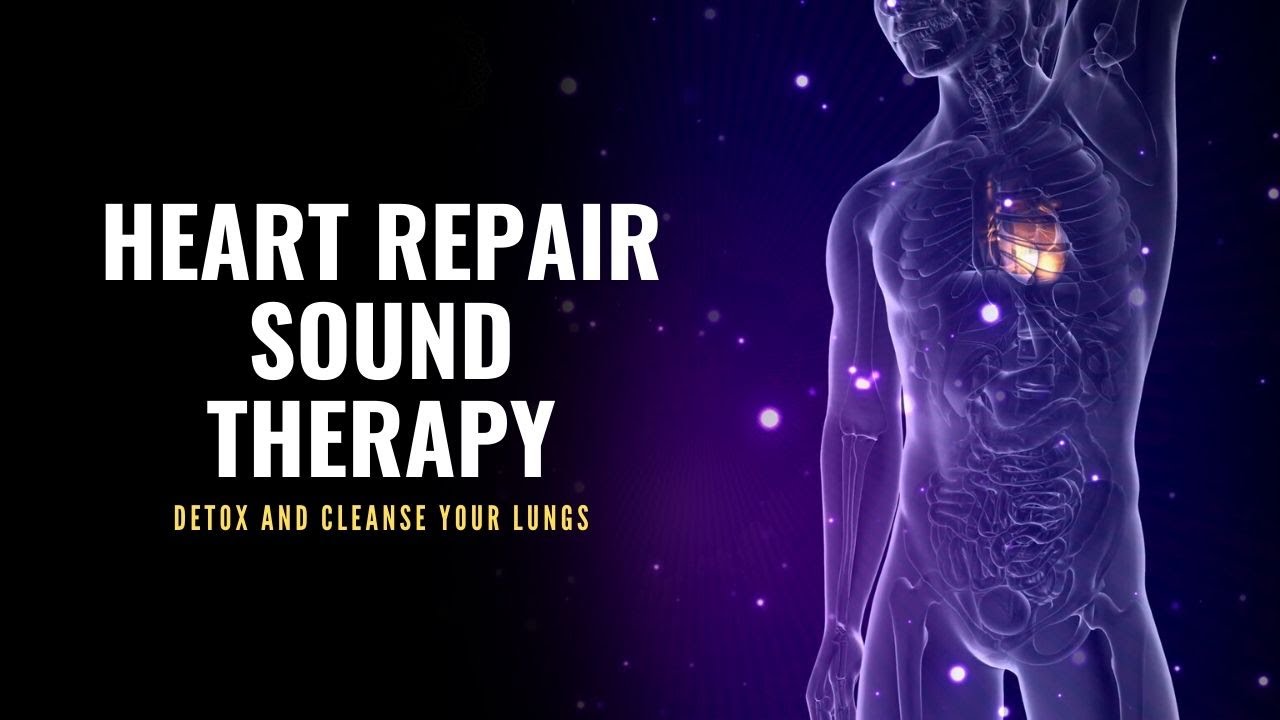Vagus Nerve Stimulation | Detox and Cleanse Your Lungs | Healing Music ...