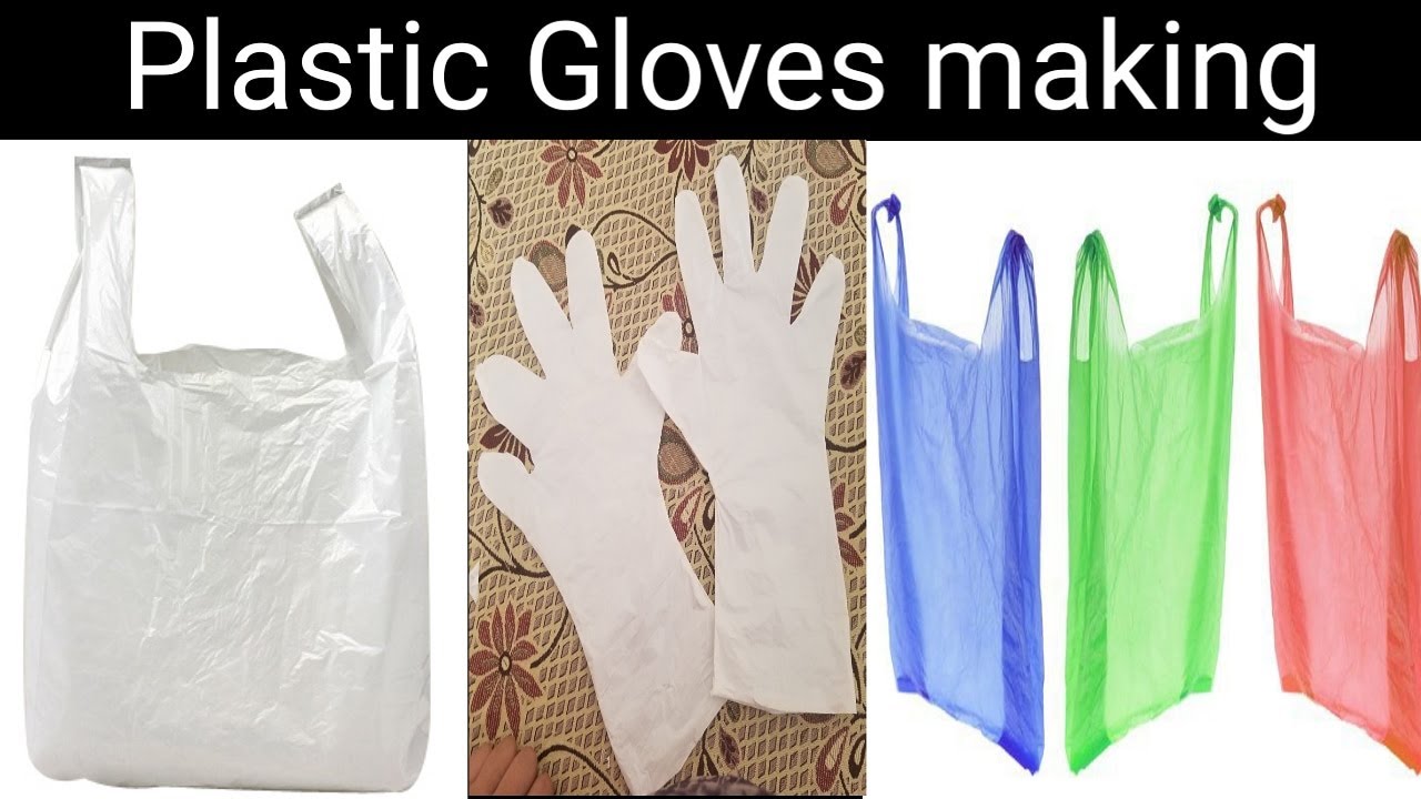 DIY|| How To Make Hand Gloves Using Plastic Polythene Bags.plastic ...