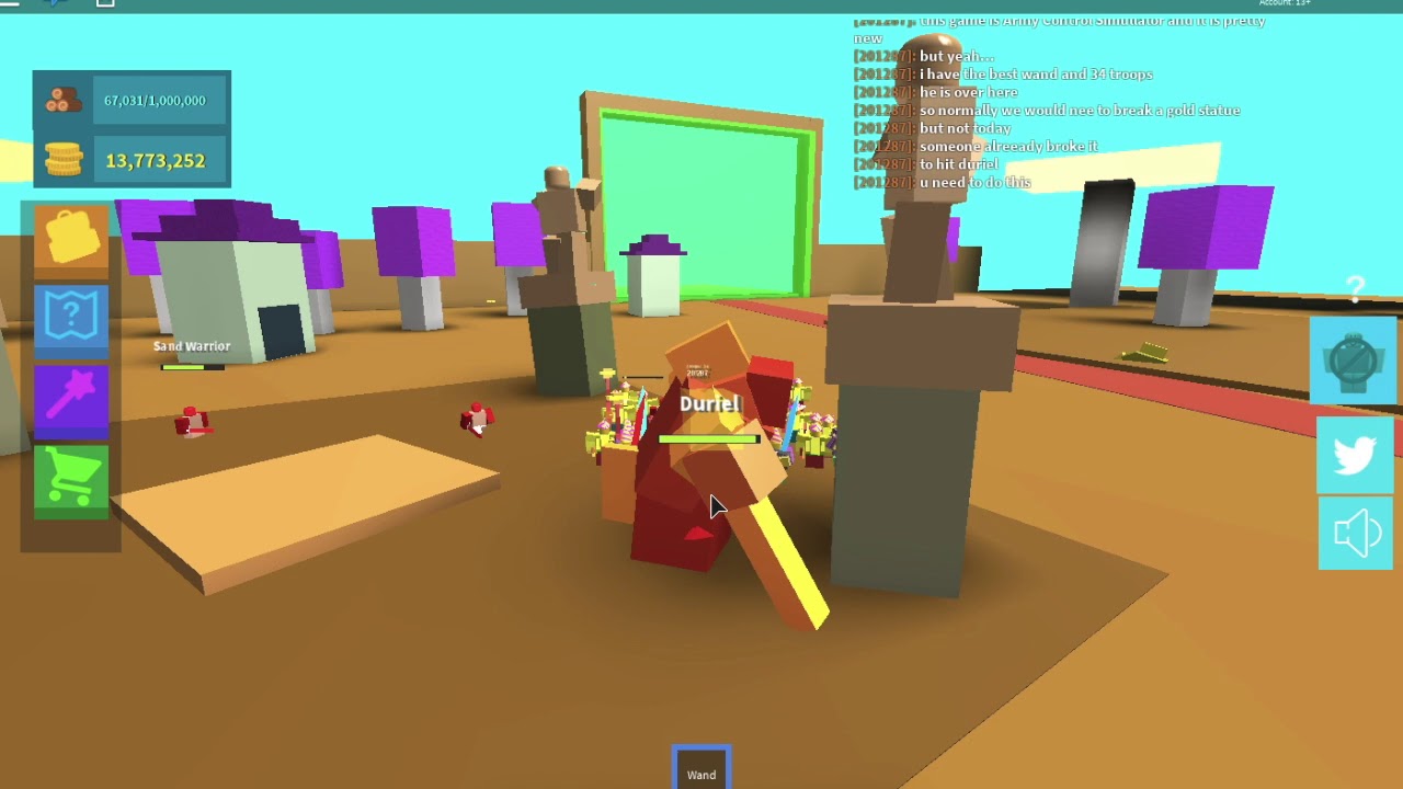 Army Control Simulator! Defeating Duriel | ROBLOX - YouTube