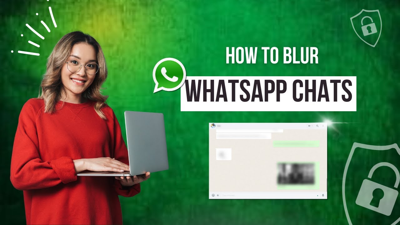 How to Blur WhatsApp Chats [FREE] - YouTube