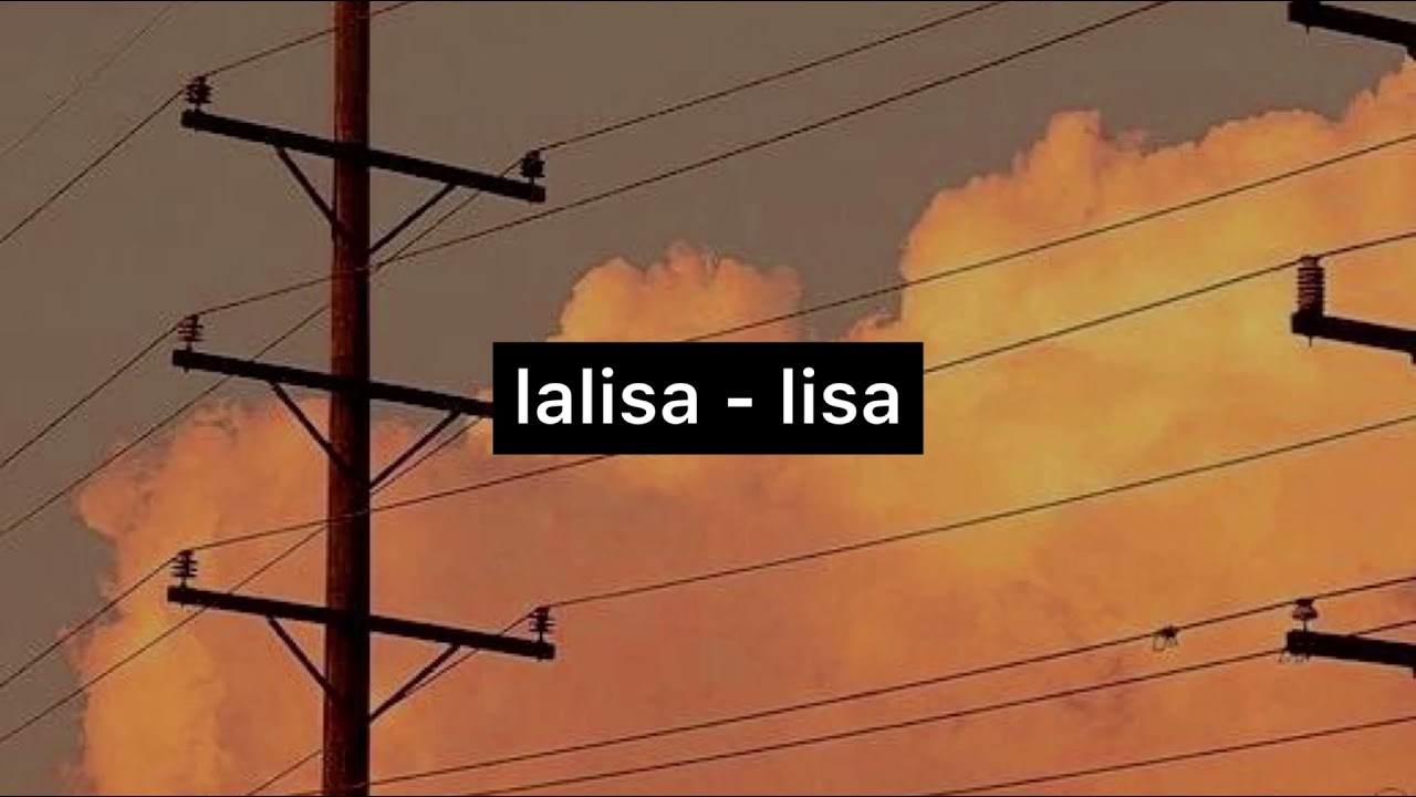 LALISA - LISA (Male Version/Lower Key) - YouTube