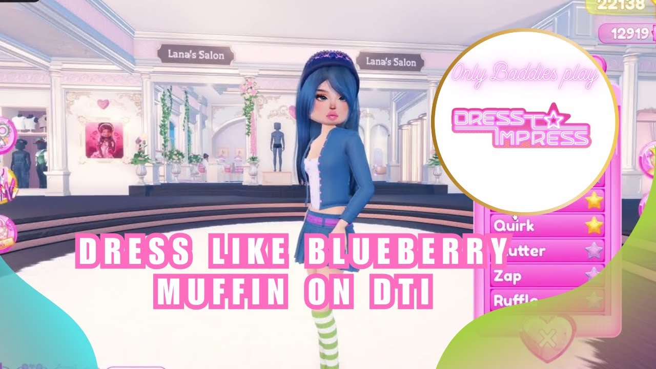 🫐💙 Berry Cute! 🍰 How to Dress Like Blueberry Muffin on Dress to Impress ...