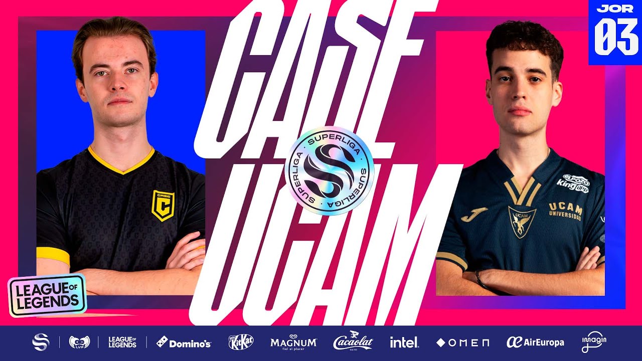CASE ESPORTS VS UCAM ESPORTS - JORNADA 3 - SUPERLIGA - PRIMAVERA 2024 ...
