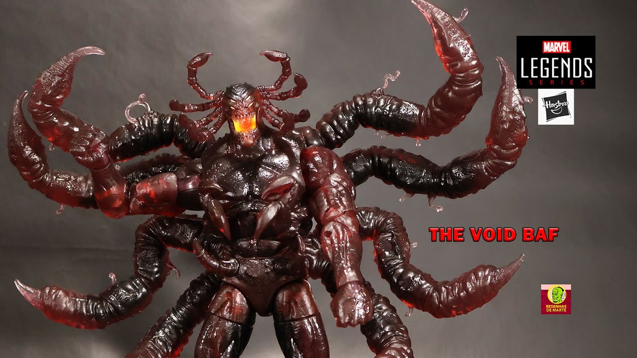 Vácuo Marvel Legends The Void BAF Wave Hasbro Action Figure Review ...