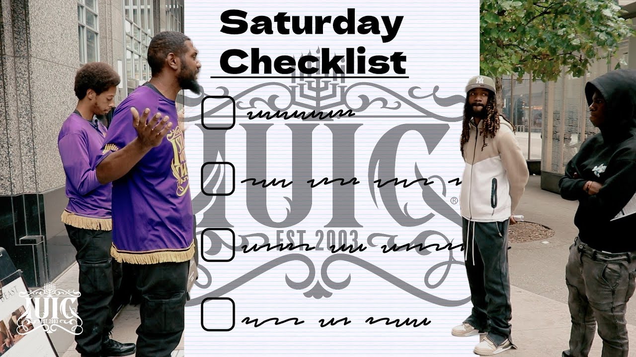 Saturday Checklist - YouTube