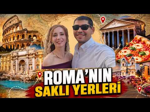 ROMA VLOG 🇮🇹 | Trevi Çeşmesi, Kolezyum, Pantheon ve Roma'nın Gizli Kalmış Yerleri