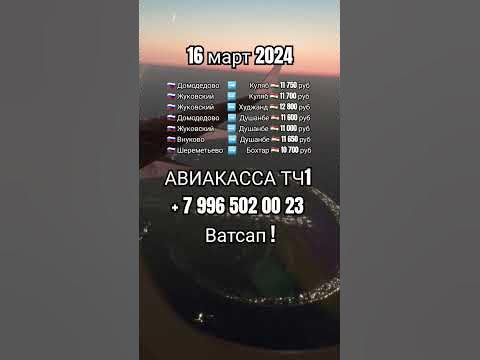 Нархи билет 16 март #aviakassa_tj1 #shorts #tj #авиакасса_билет #москва ...