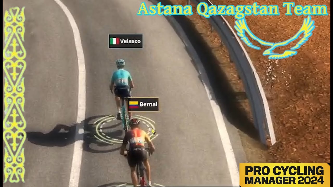 Astana makes Trouble! | Pro Cycling Manager 2024 #02 - YouTube