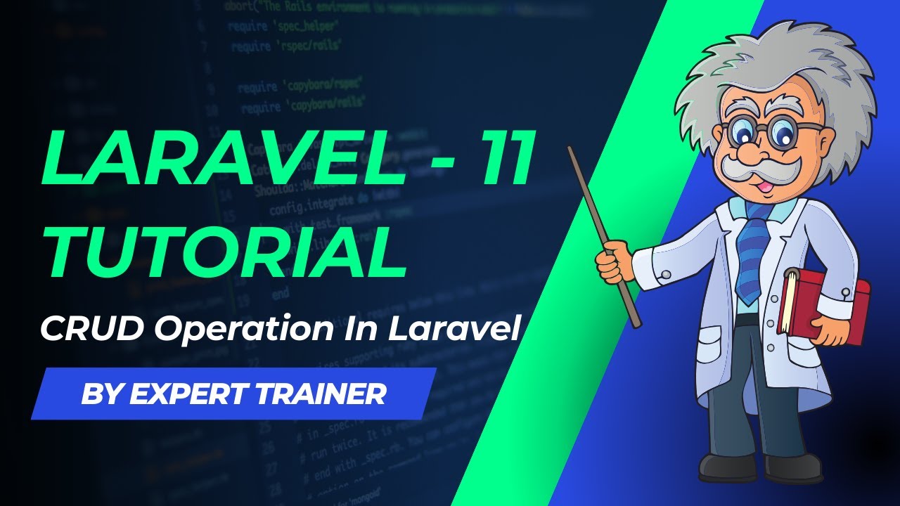 How To Insert Data In Laravel Crudoperations Laraveldevelopment Laravel11tutorial Youtube