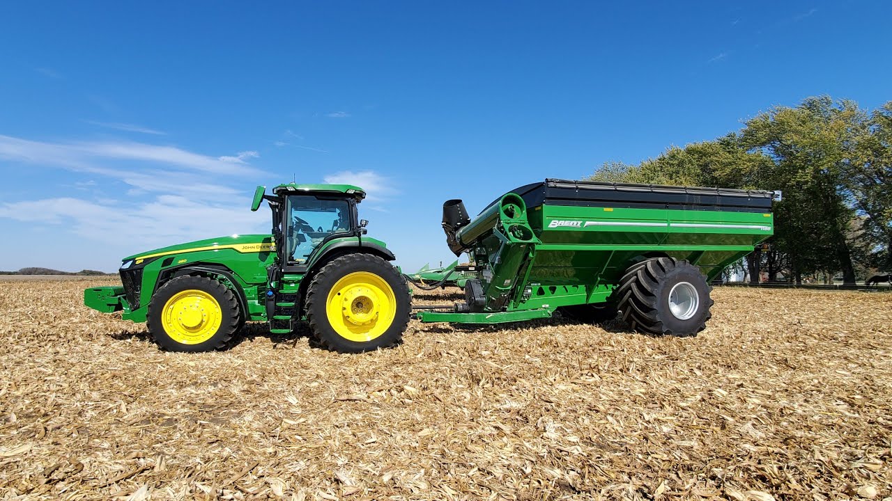 New Brent 1196 grain cart - YouTube