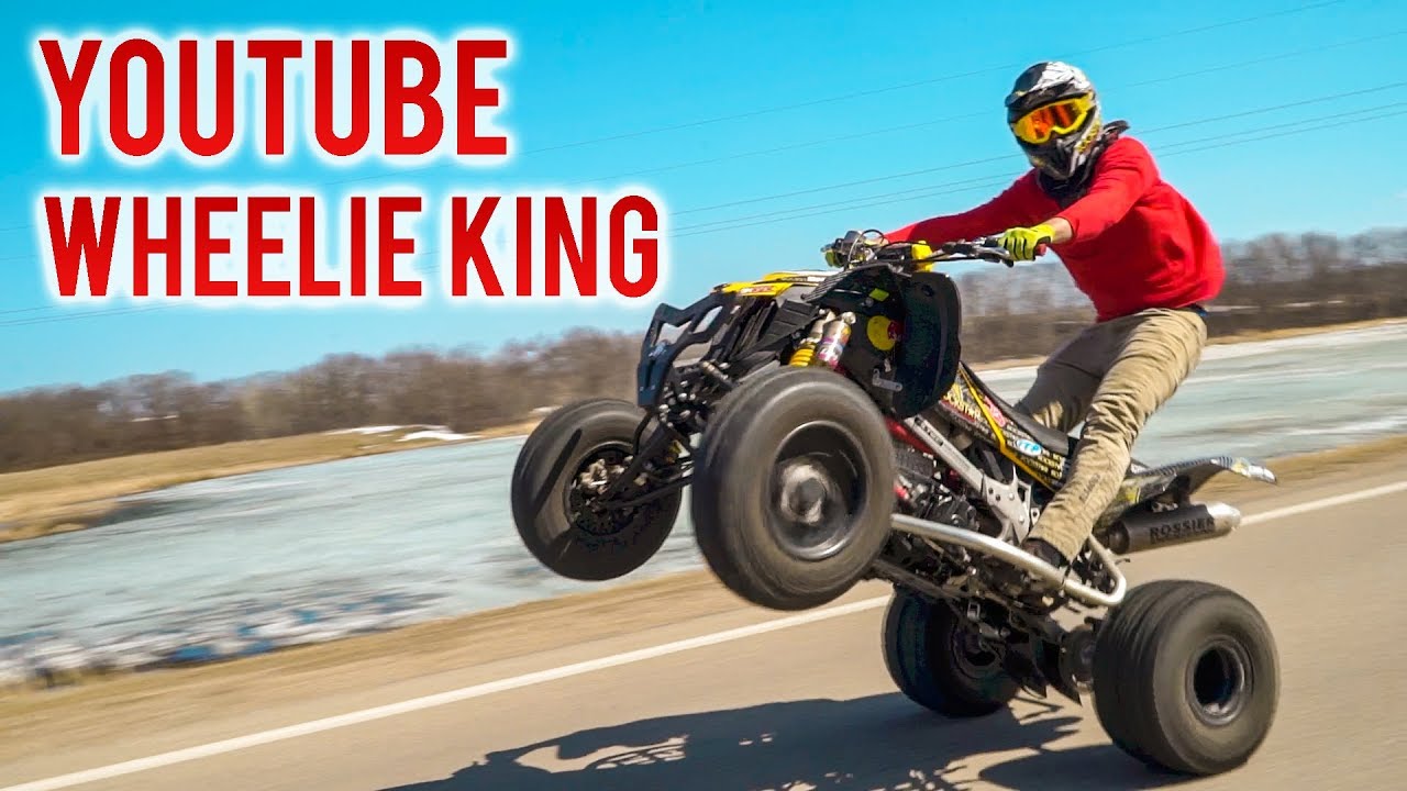 Longest Wheelie Competition!! - YouTube