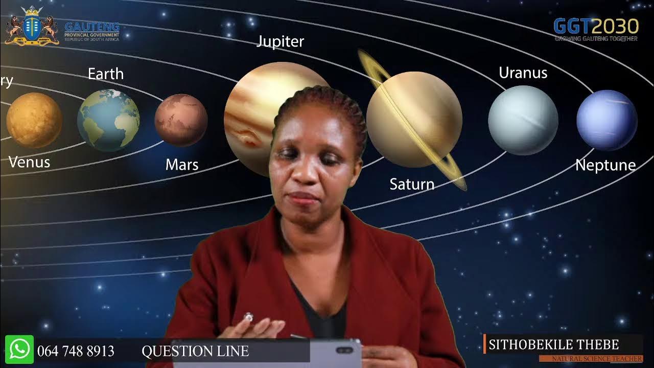 NATURAL SCIENCES GRADE 8 : THE SOLAR SYSTEM. - YouTube