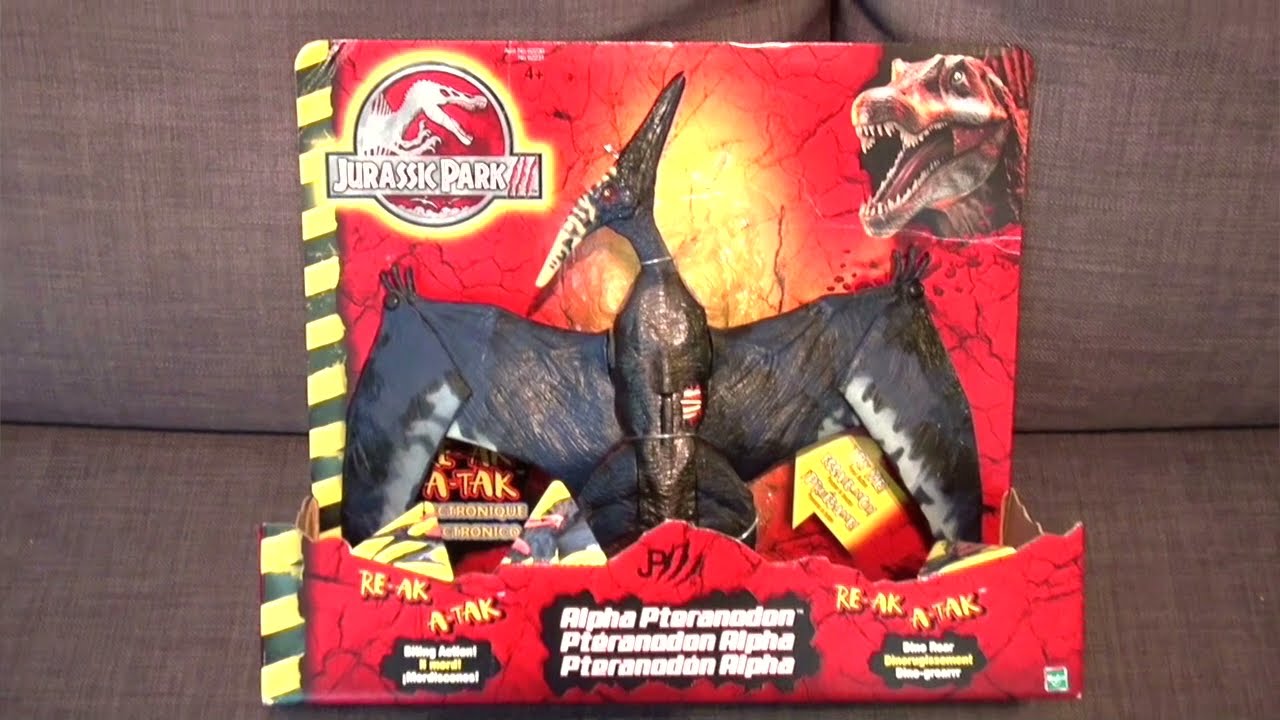 Jurassic Park Iii Pteranodon Toys Hasbro Jurassic Park Pteranodon