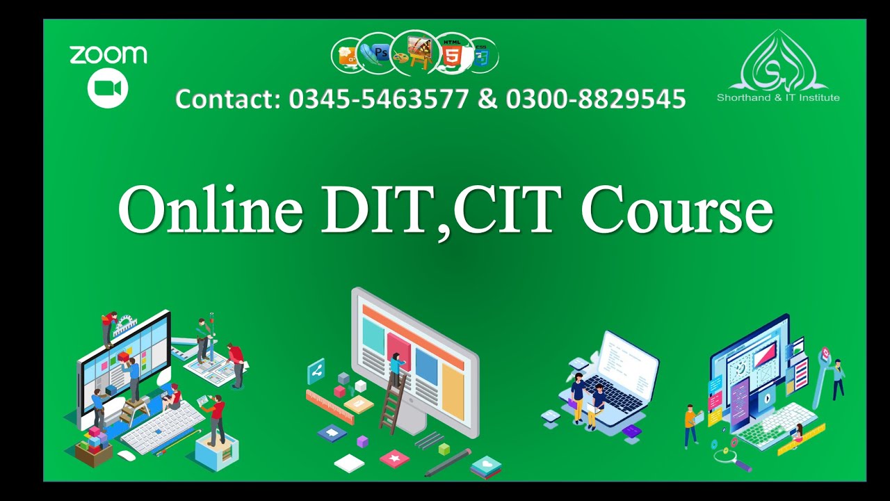 Online DIT CIT course Lahore || DIT CIT course Lahore || Diploma in ...