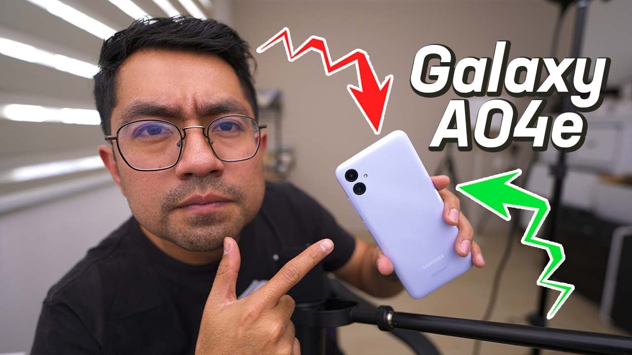 NO COMPRES el GALAXY A04e sin ver este video - YouTube