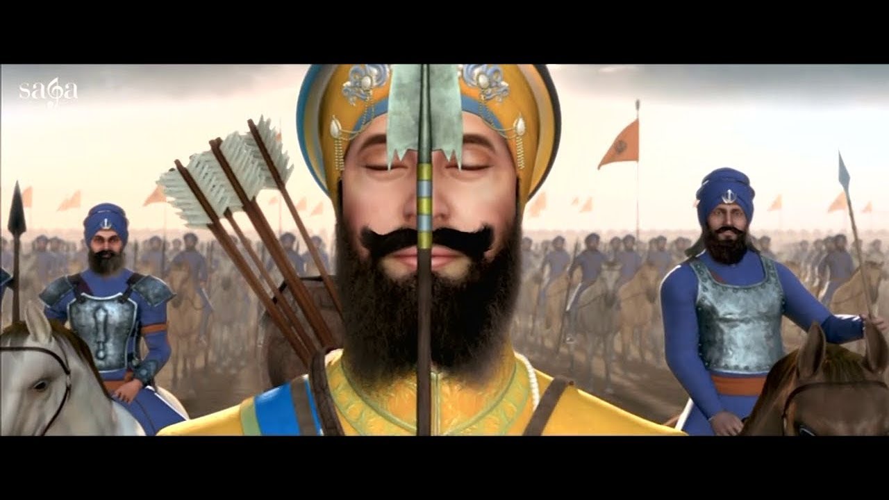Guru Gobind Singh Ji vs Mugali Santanat. - YouTube