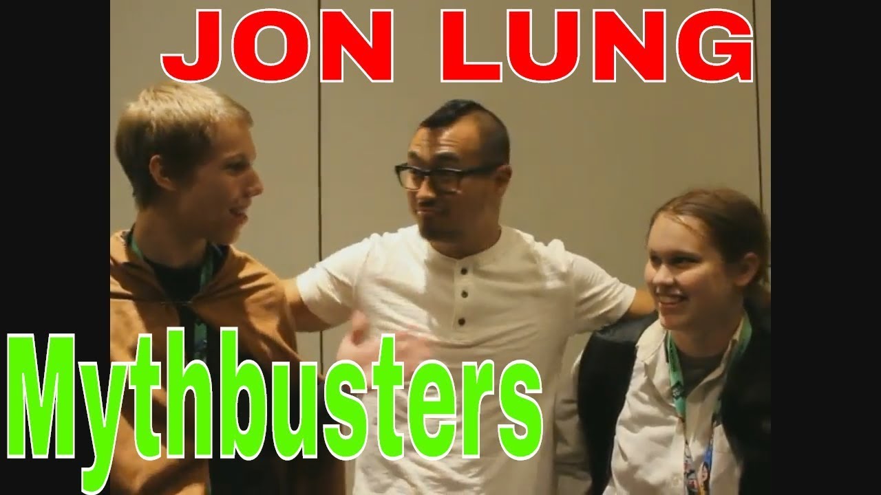 Jon Lung Mythbusters Interview - New York Comic Con Exclusive! - YouTube